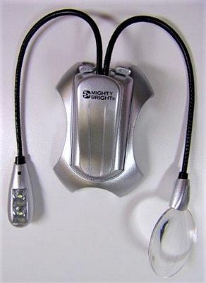 Mighty Bright Vusion LED Craft Light & Magnifier – The Lap App Store