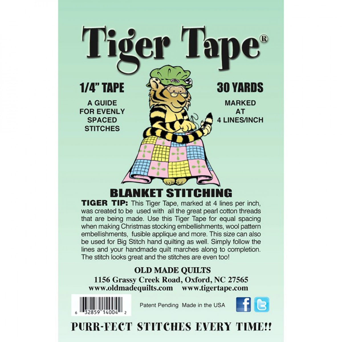 Tiger Tape (Blanket Stitching) – The Lap App Store